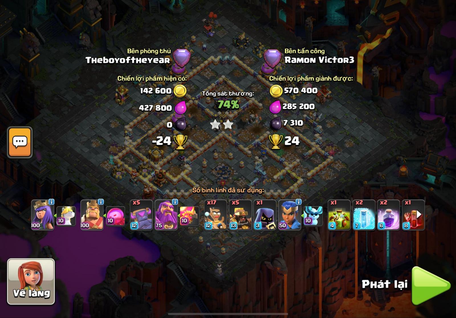 New Base TH17 Thủ Rank 5k7 5k8 Huyền Thoại 2025 Clash of clans | Akari Gaming